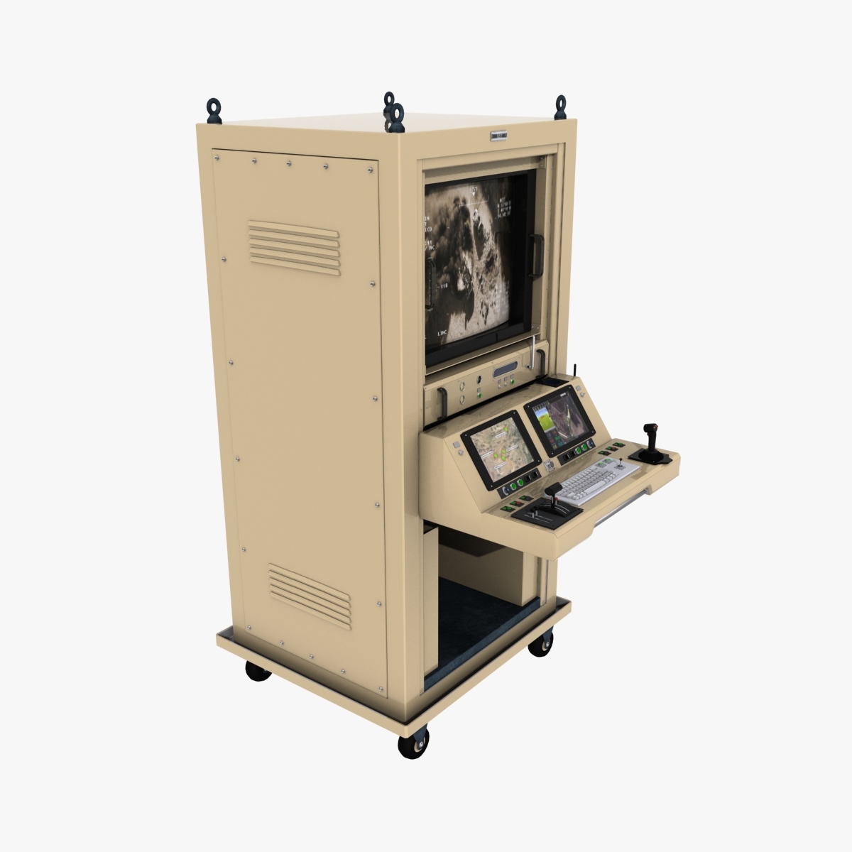 3d model control desks