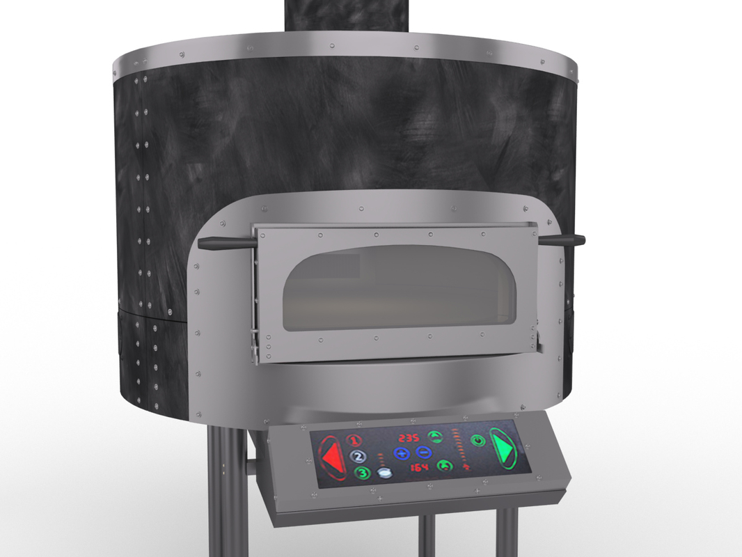 3d model pizza oven