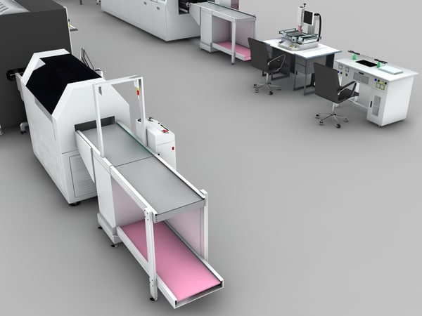 production line 3d max