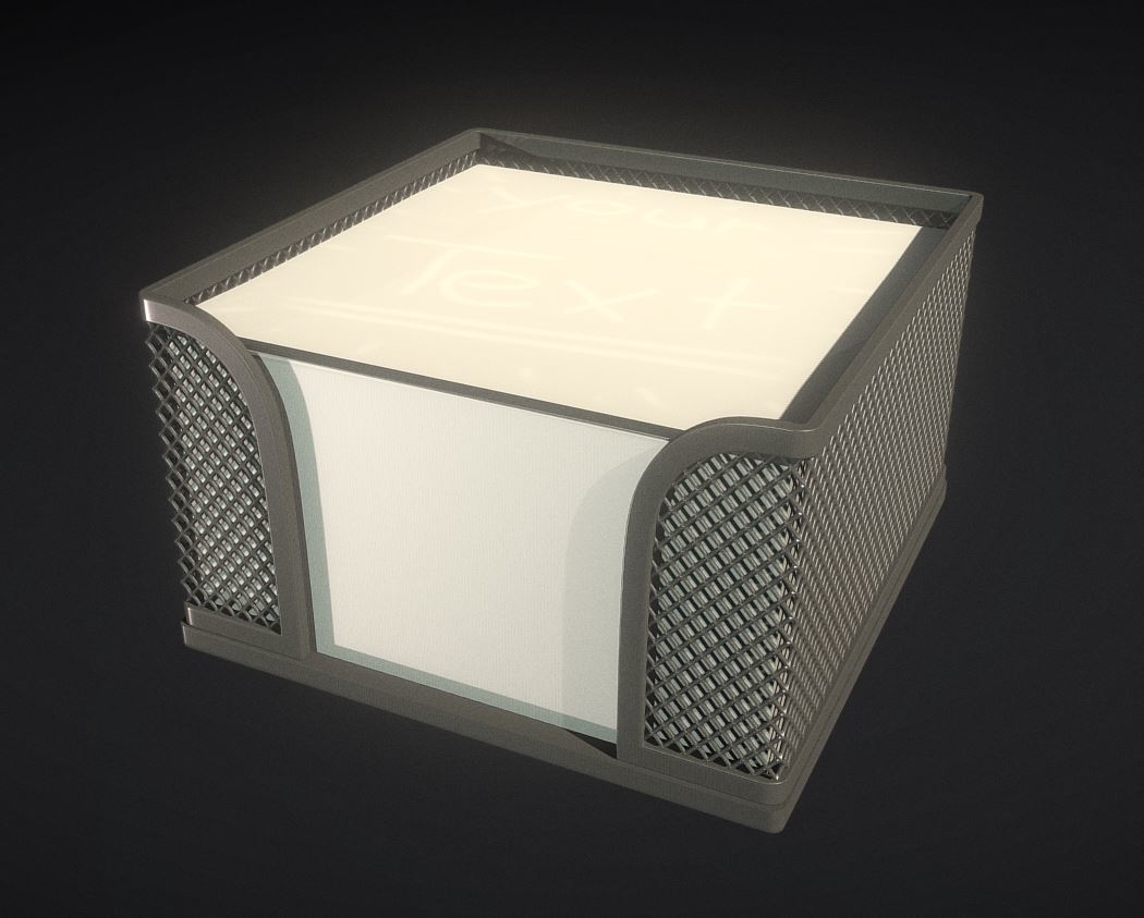 wire mesh cube 3d 3ds