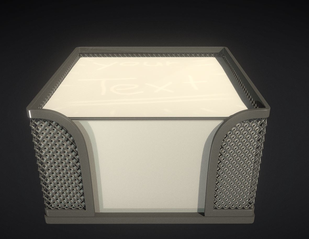 wire mesh cube 3d 3ds