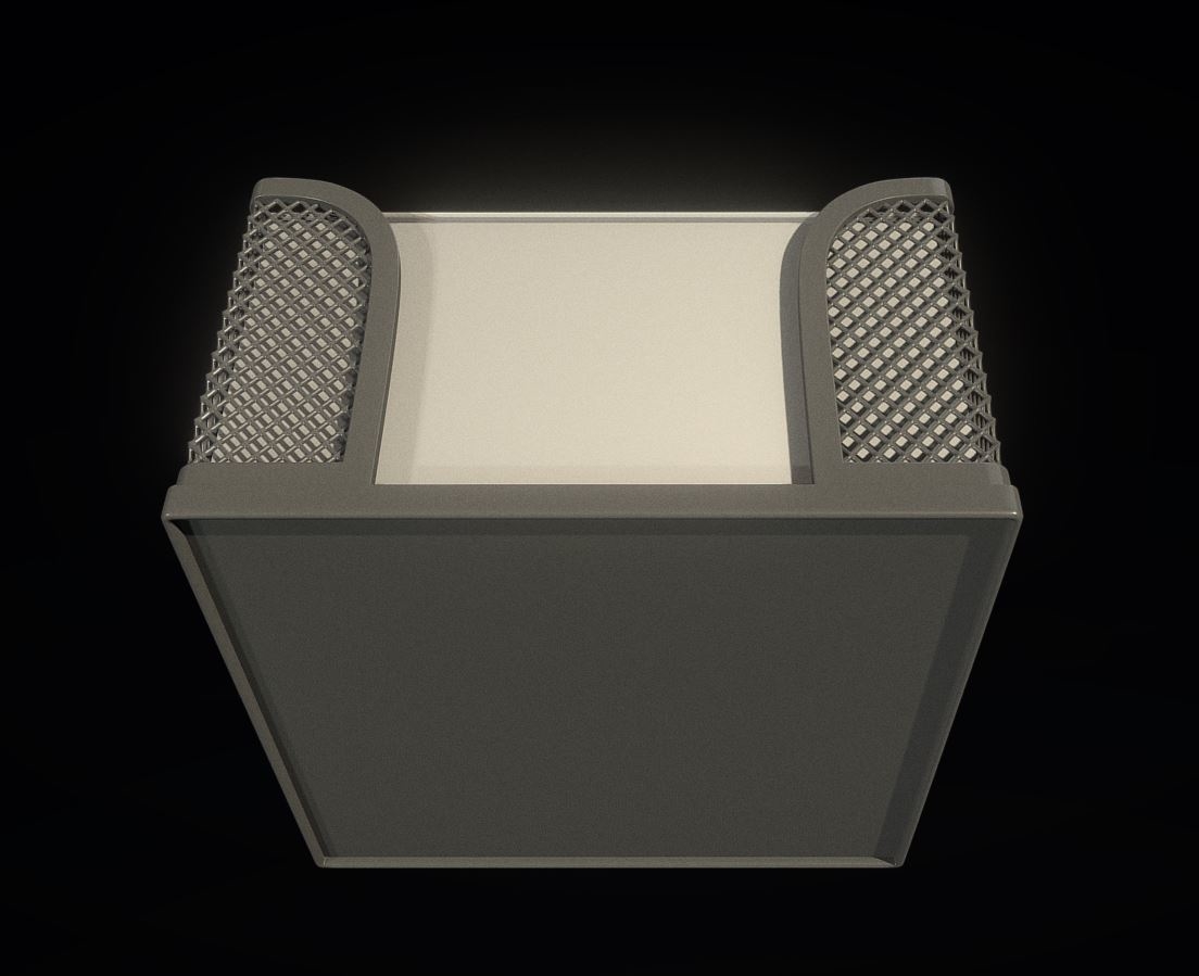 wire mesh cube 3d 3ds