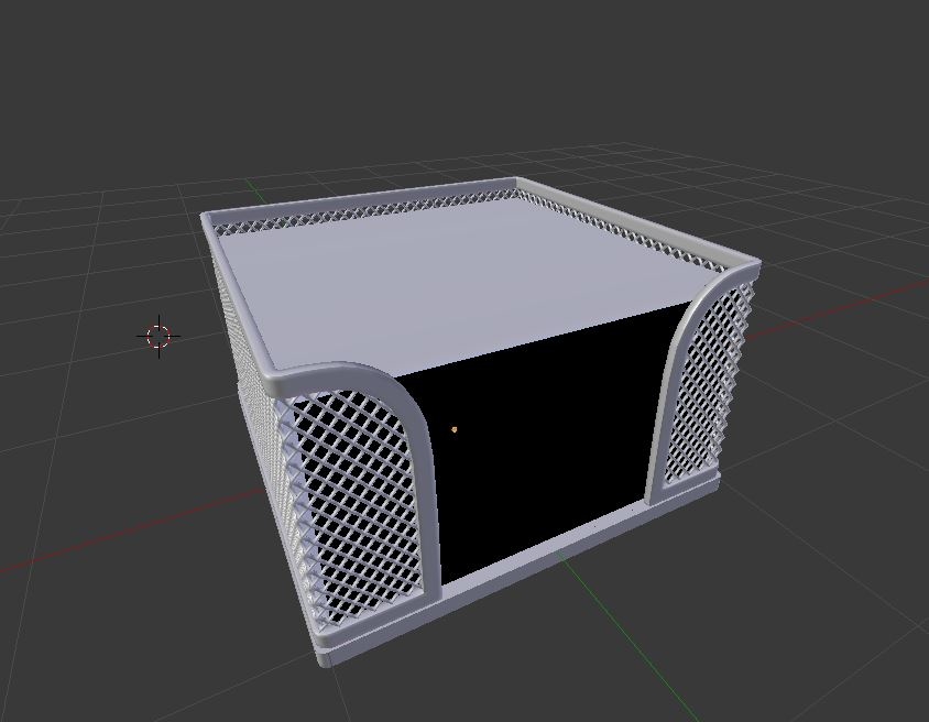 wire mesh cube 3d 3ds