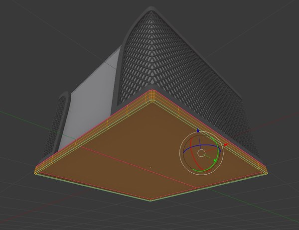 wire mesh cube 3d 3ds