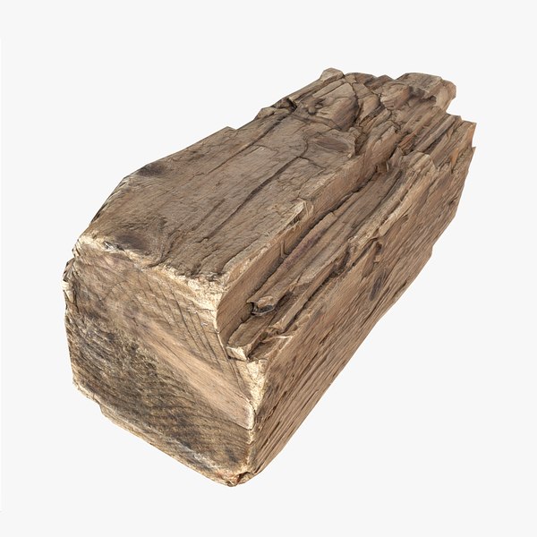 firewood logs wood birch 3d model