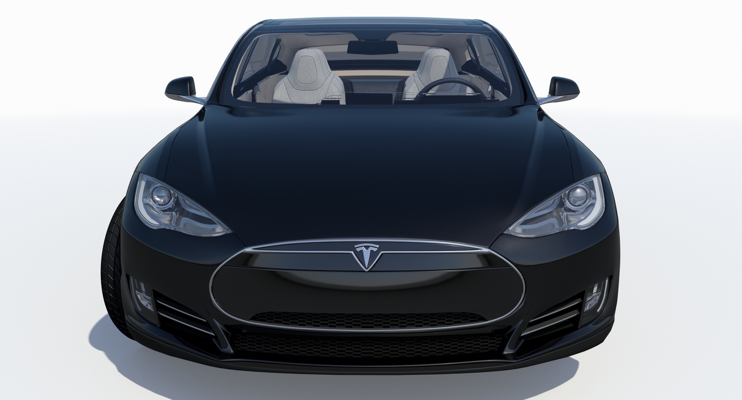 3d tesla s modelled