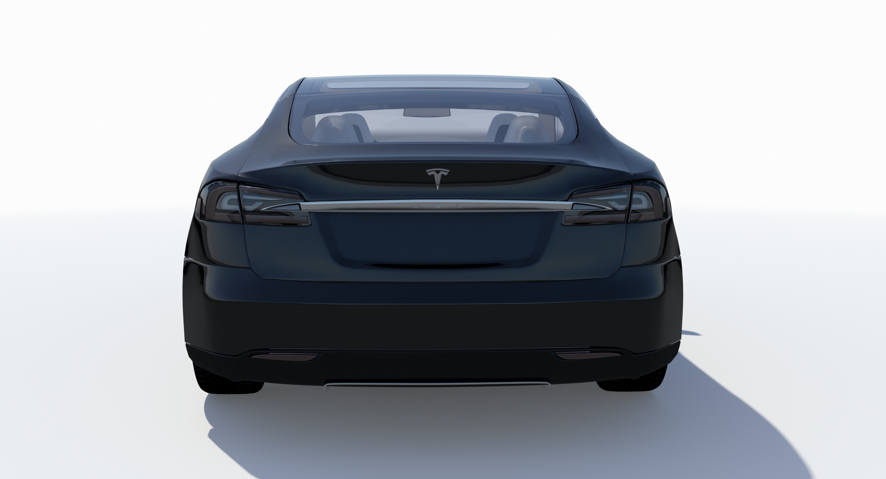 3d tesla s modelled