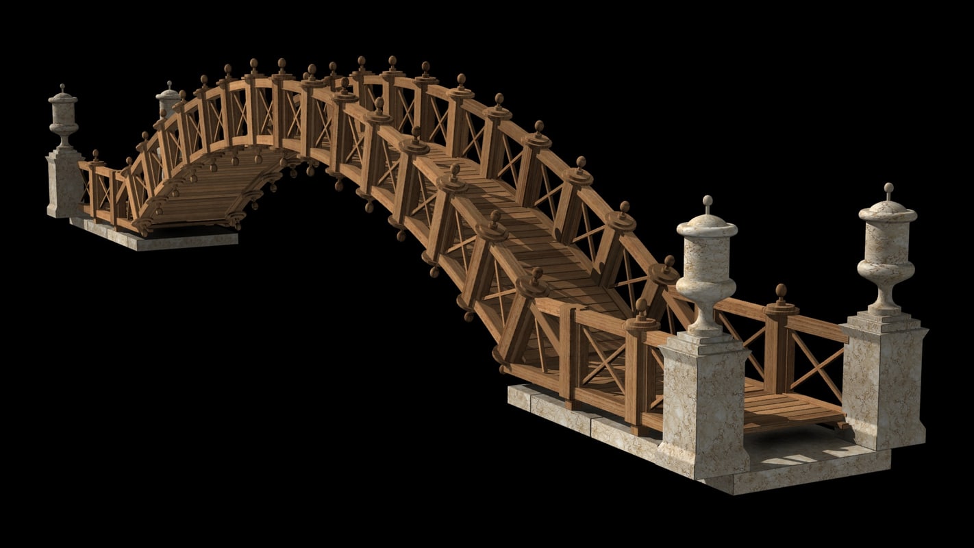 3d chinese bridge