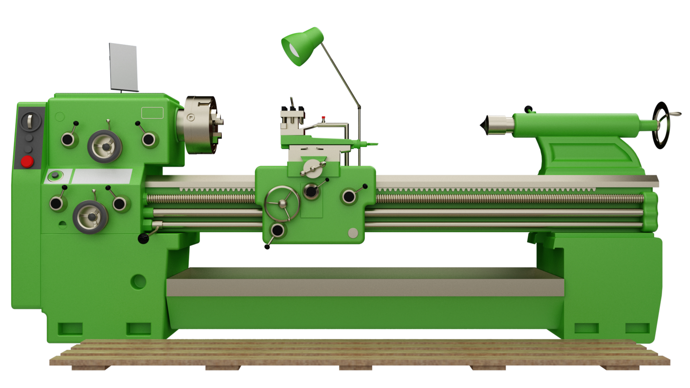 3d model lathe machine torna