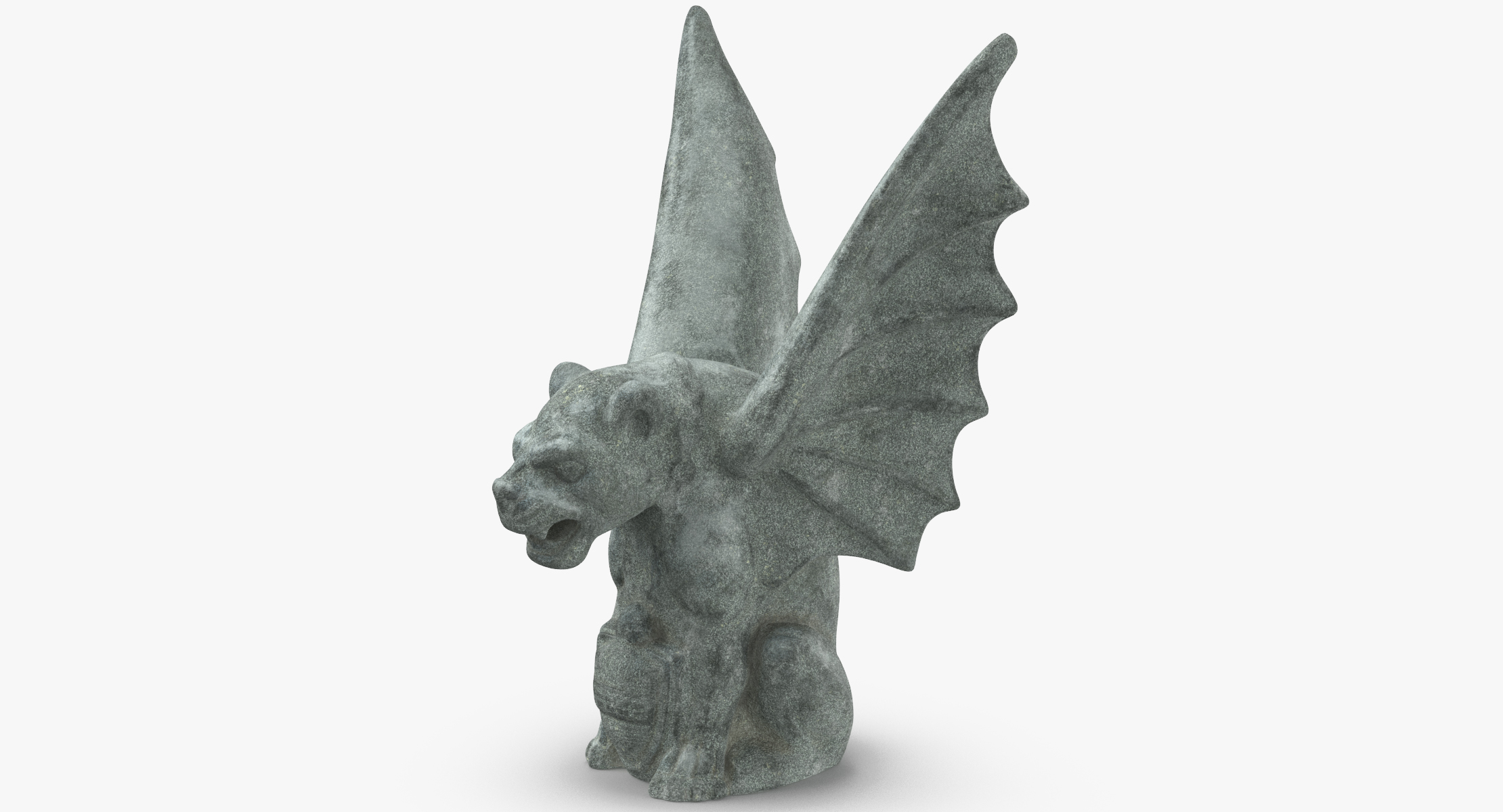 3d model gargoyle 01