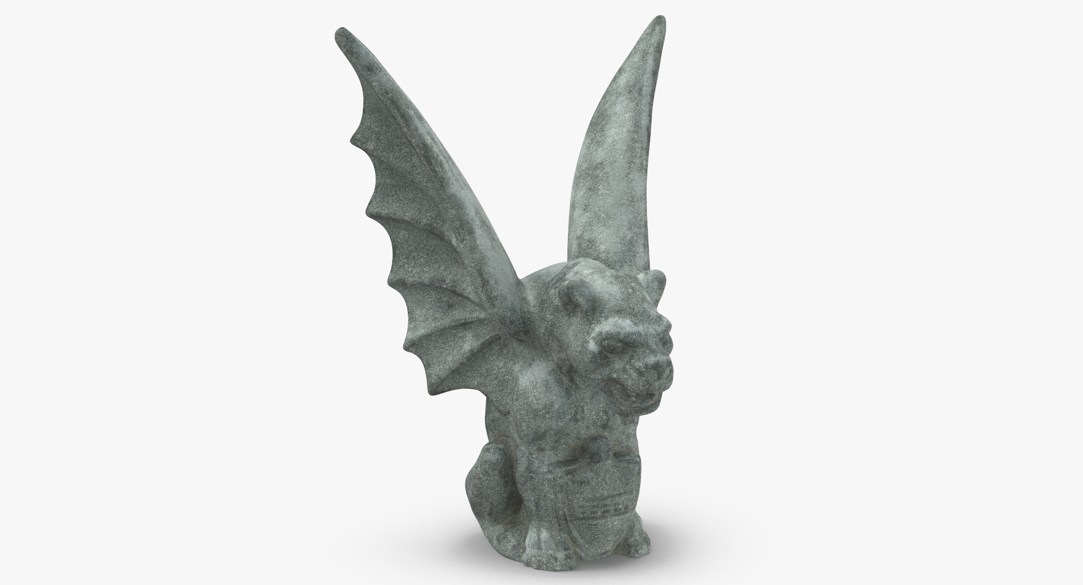 3d model gargoyle 01