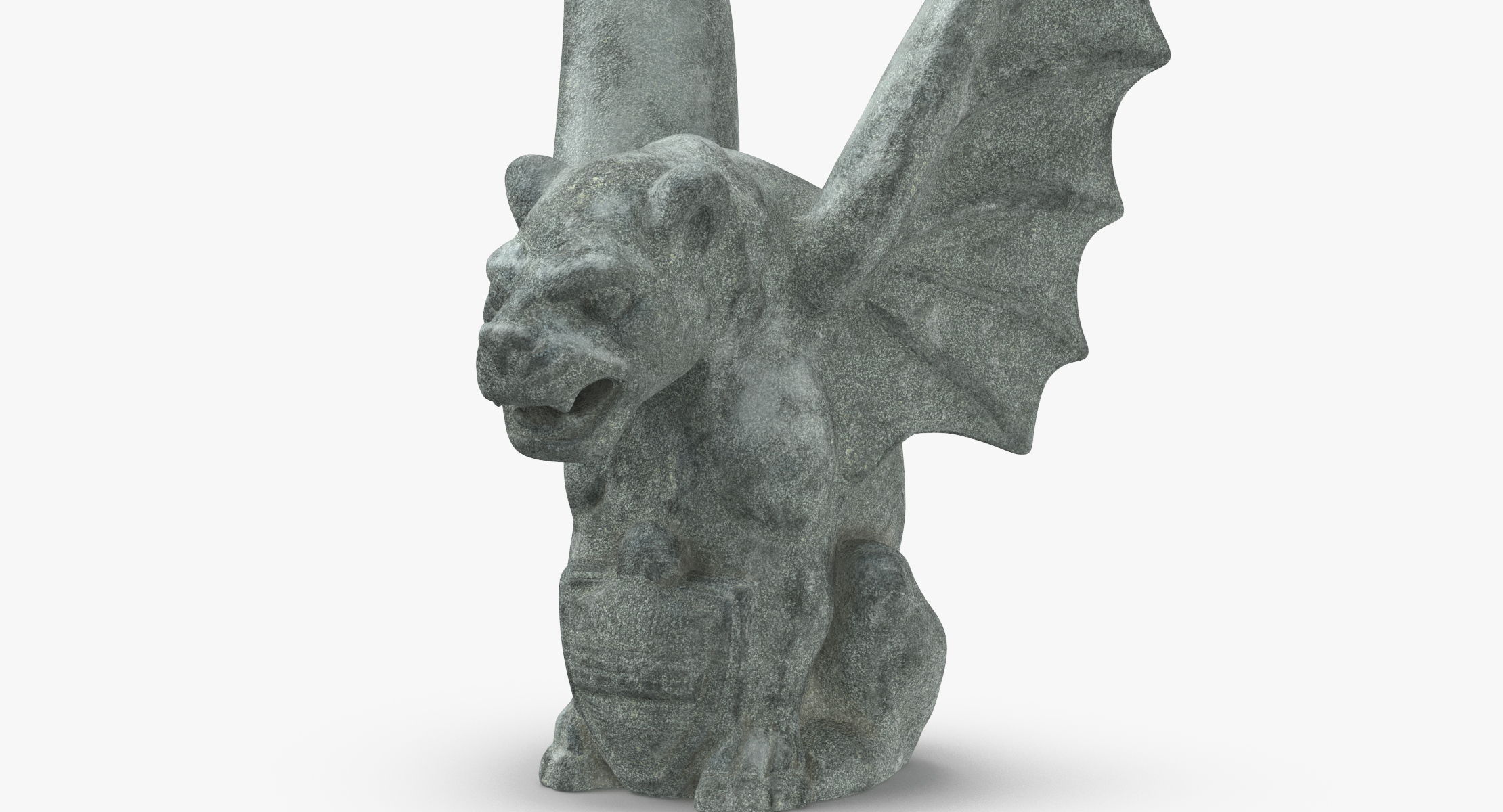 3d model gargoyle 01