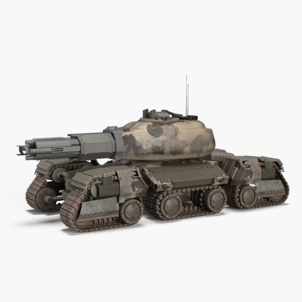 Science Fiction Tank 3D Models for Download | TurboSquid