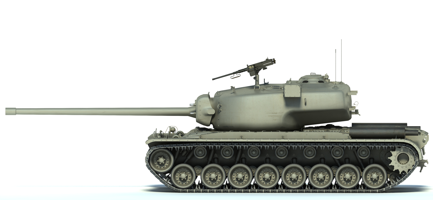 3d model t29 heavy tank wwii