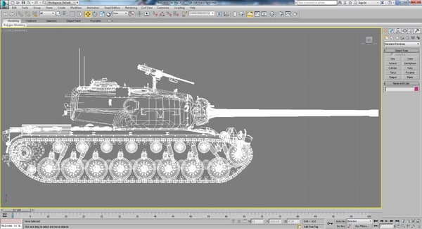 3d model t29 heavy tank wwii
