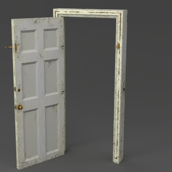 blend realistic door 1