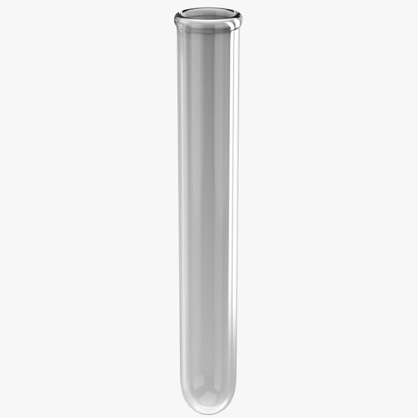 test tube 3d model