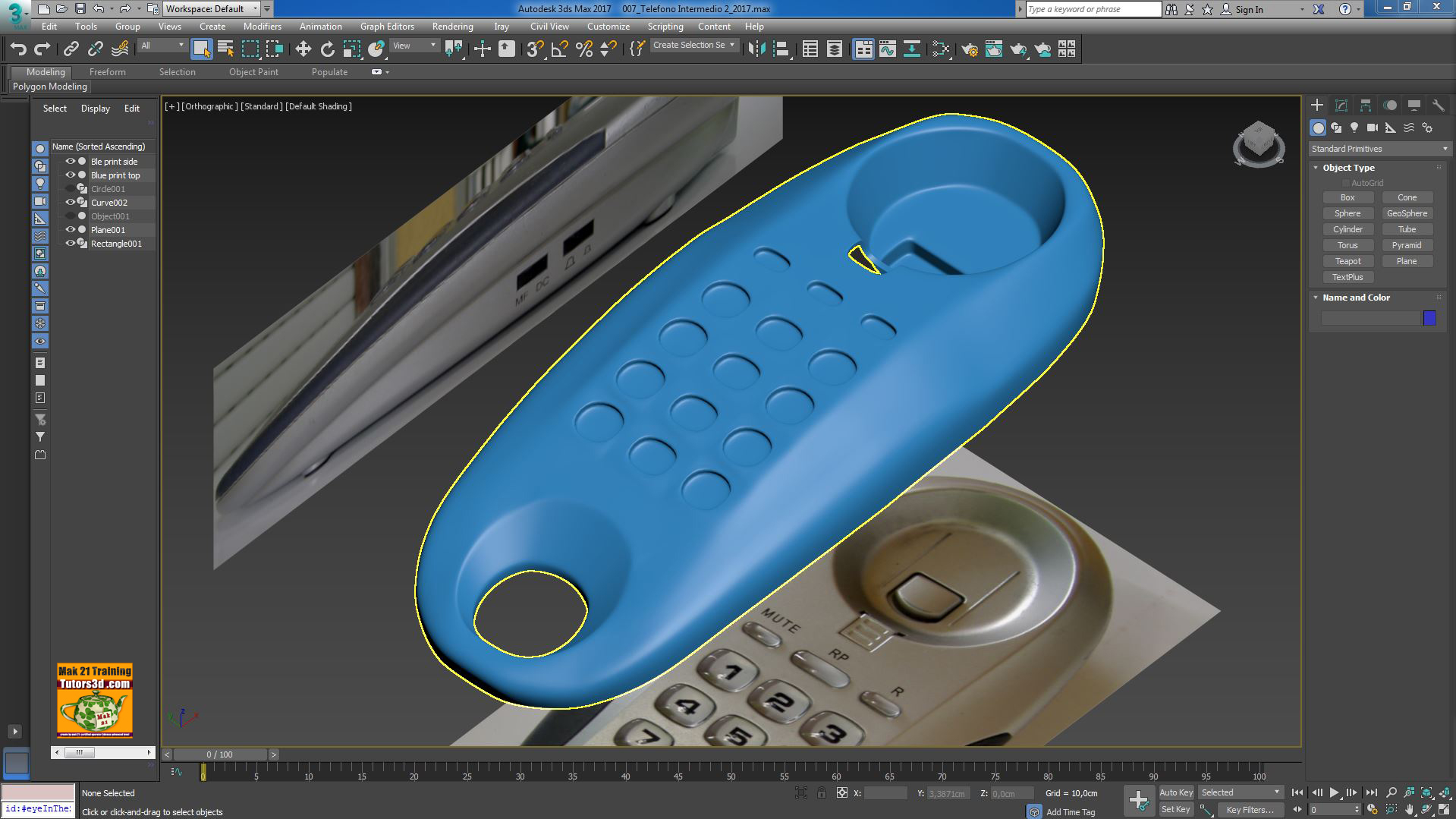 Training Text 3ds max 2017