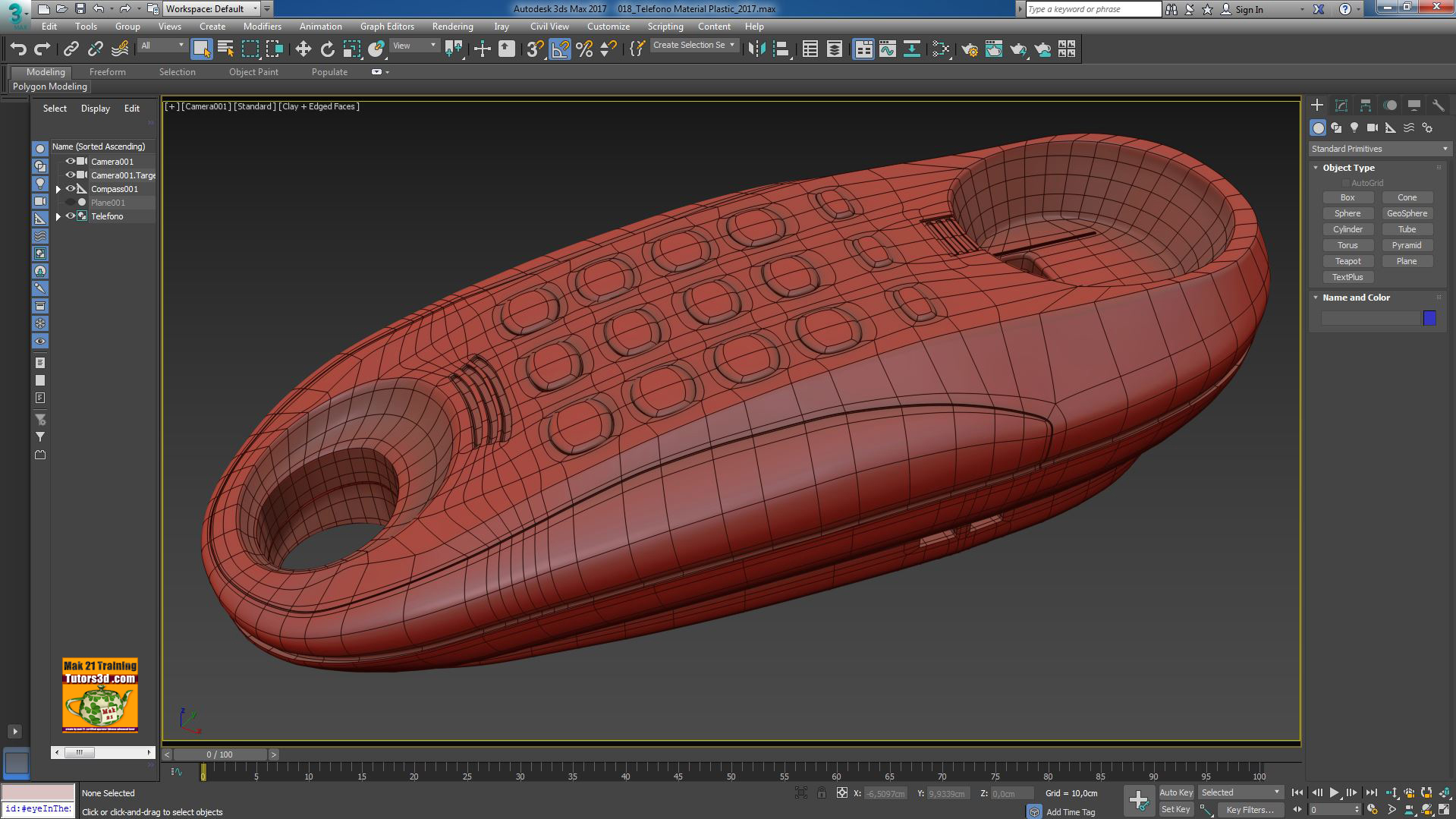 Training Text 3ds max 2017