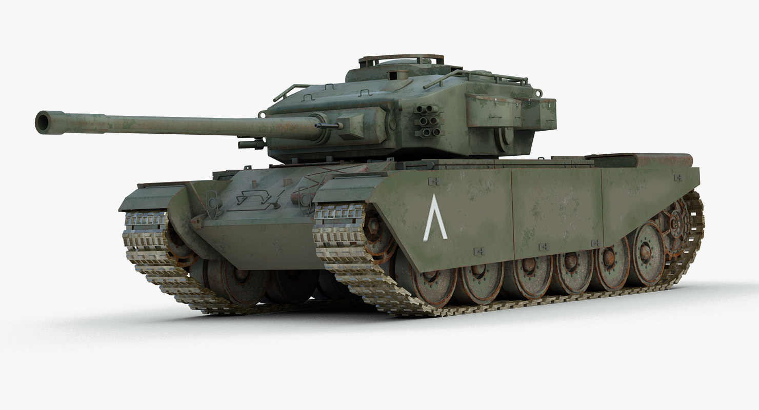 ww2 centurion mk5 tank obj