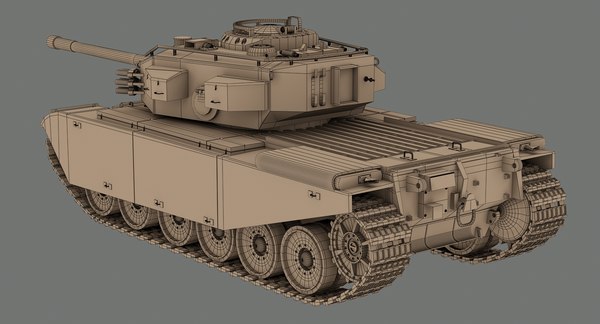 ww2 centurion mk5 tank obj