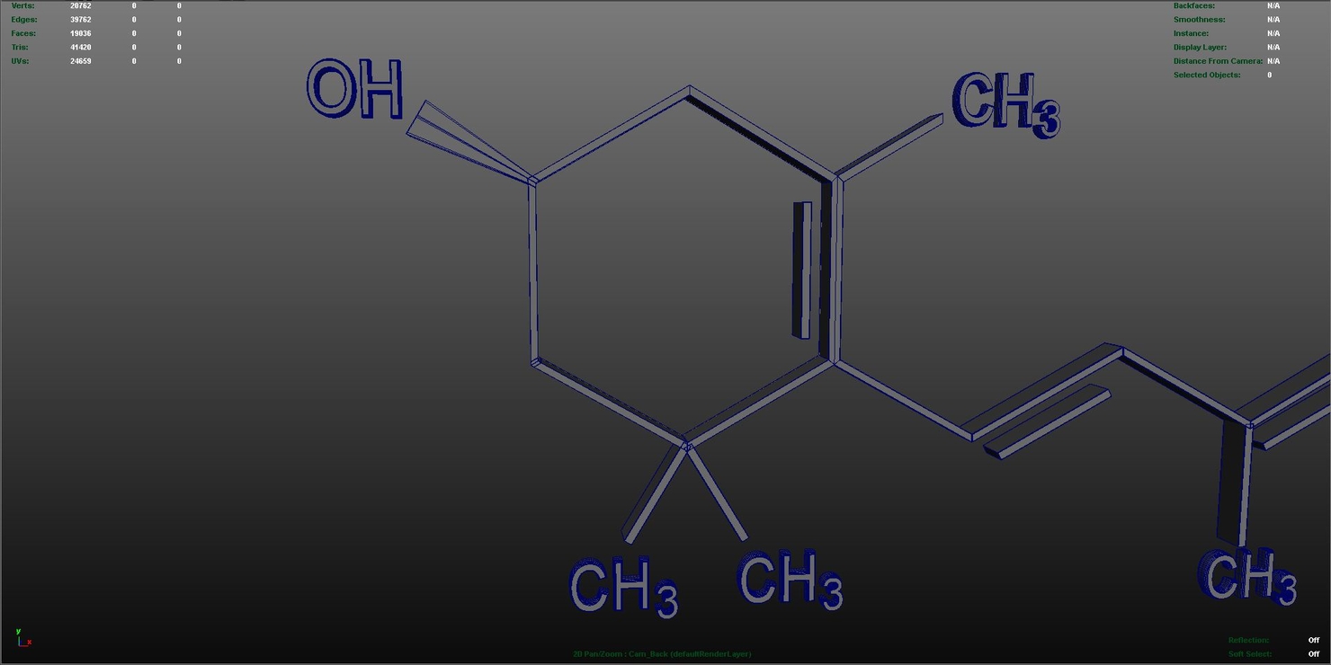 xanthophyll structure obj