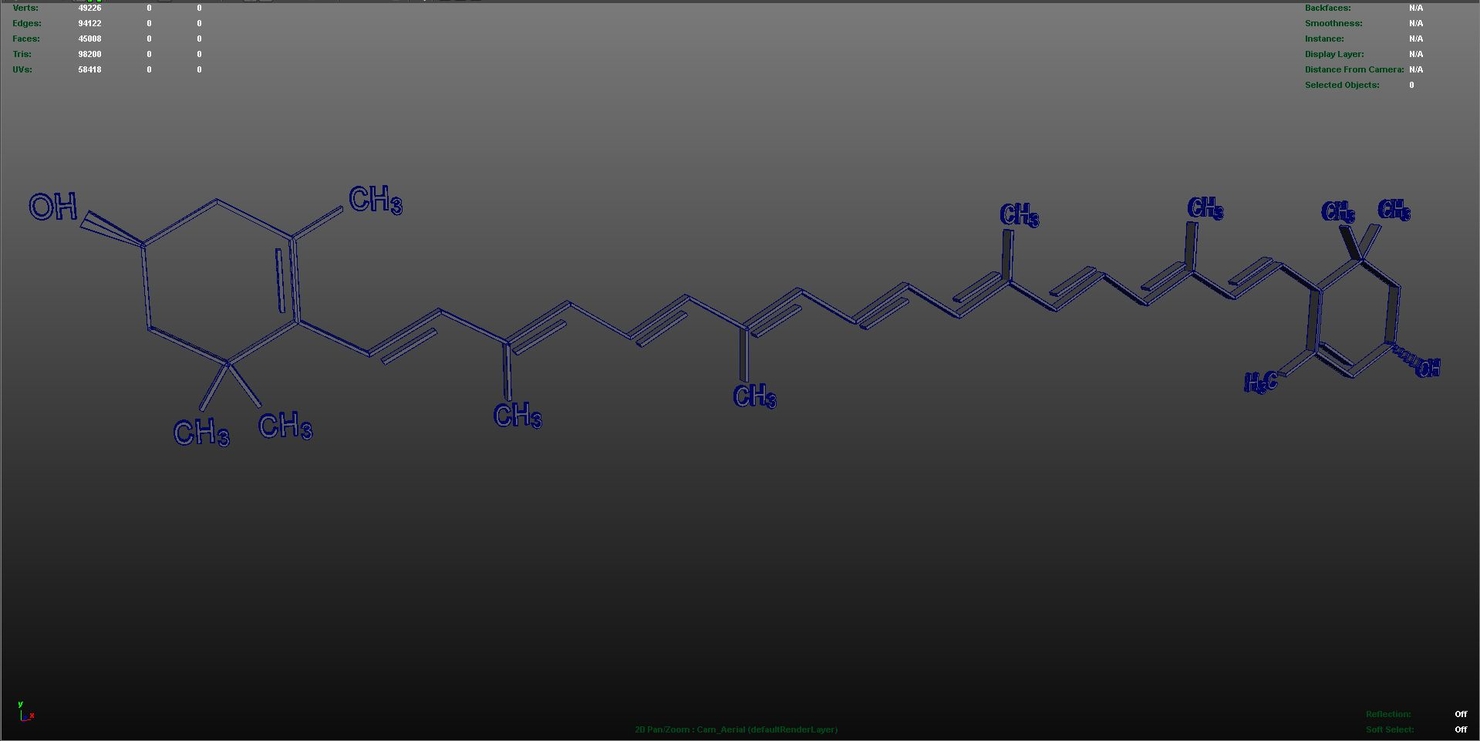 xanthophyll structure obj