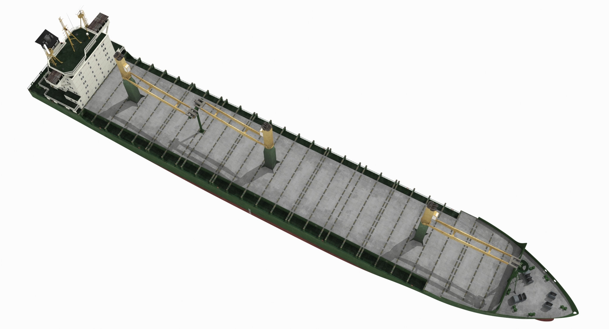 3d model containers ship