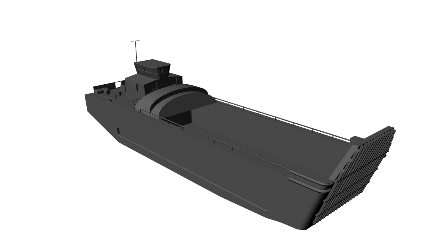 3d model lcu mk-9s