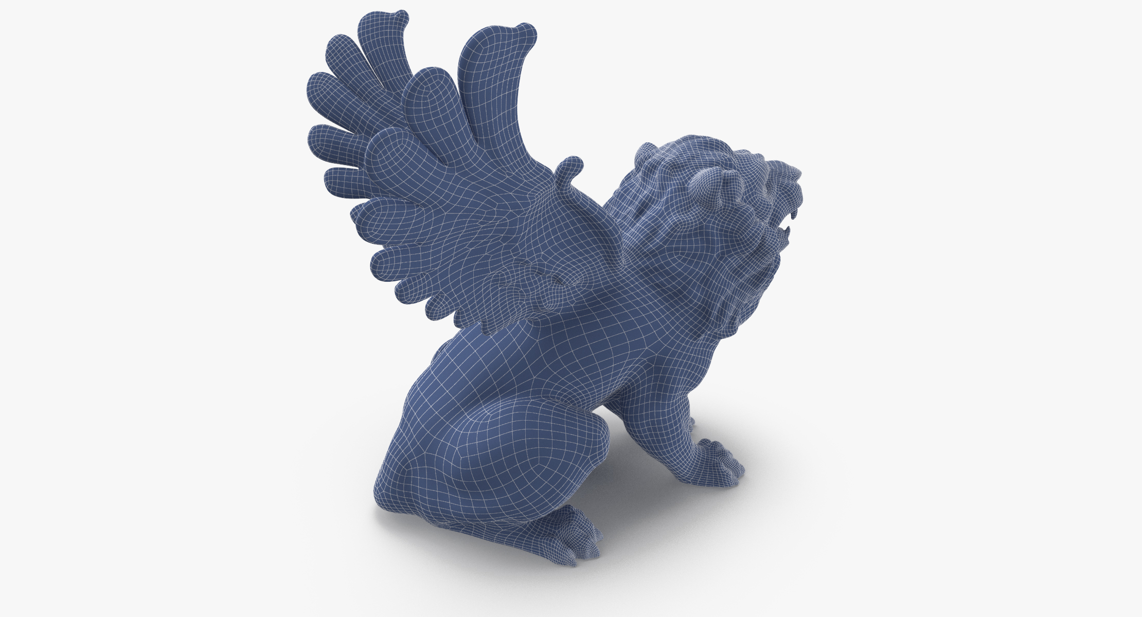 3d gargoyle 02 model