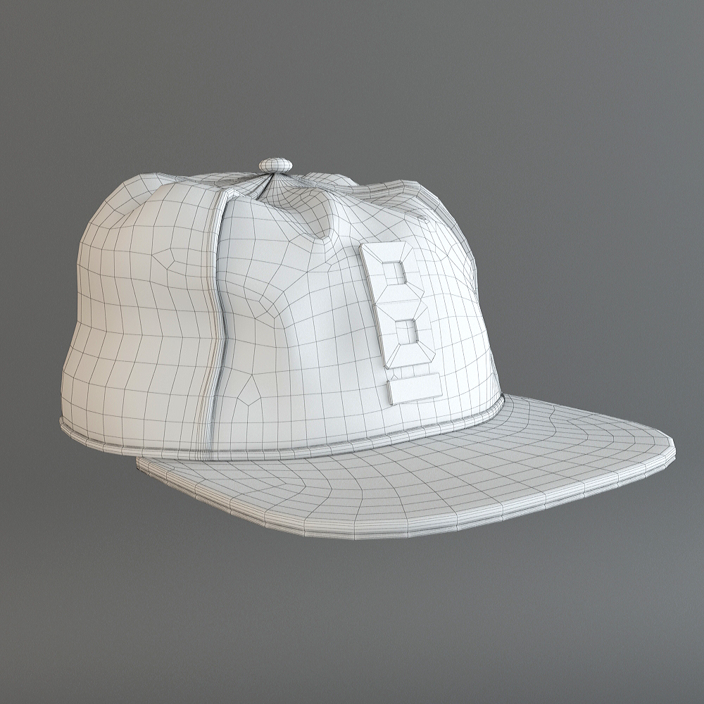 cap bridge burn 3d max