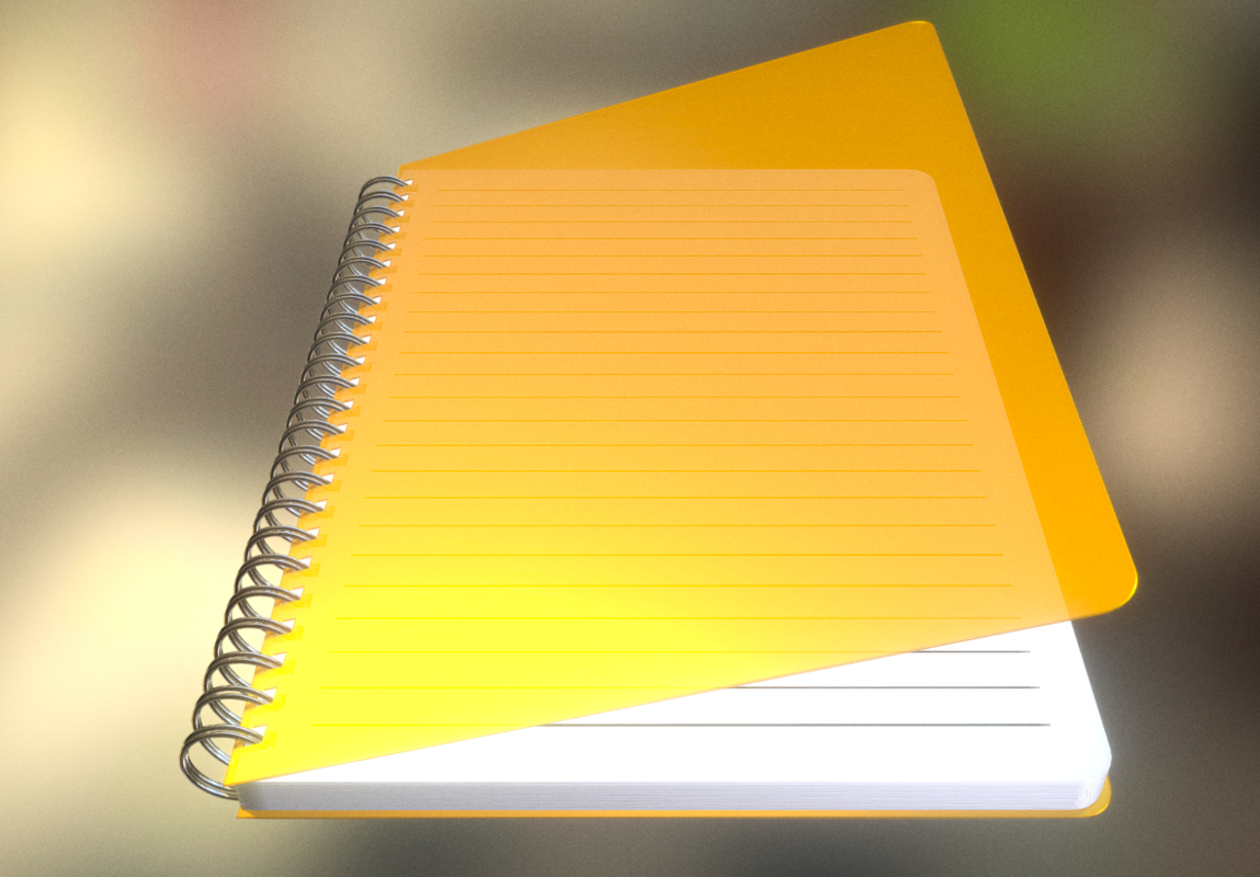 3d model notepad pack