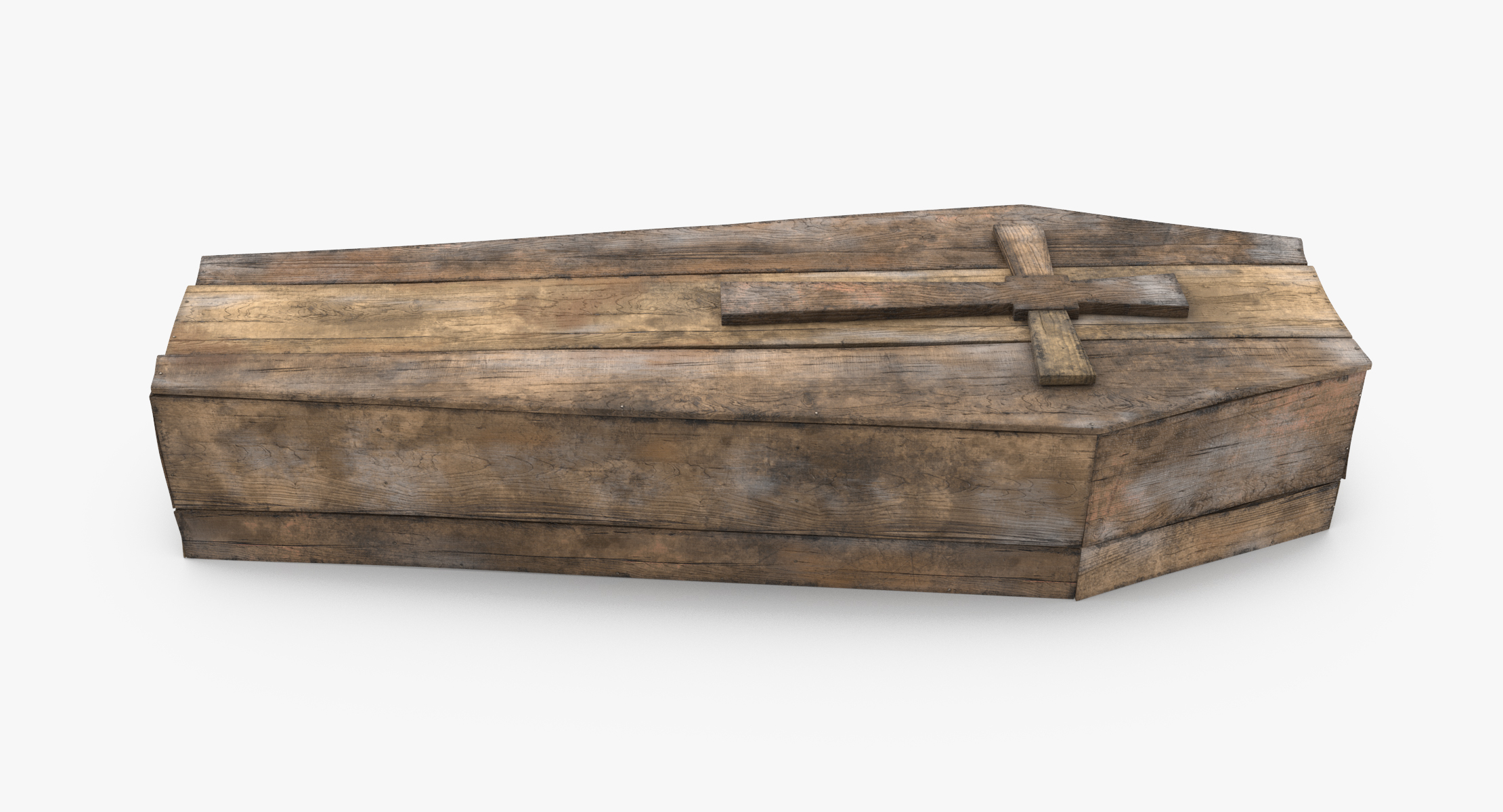 3d coffin 01 model