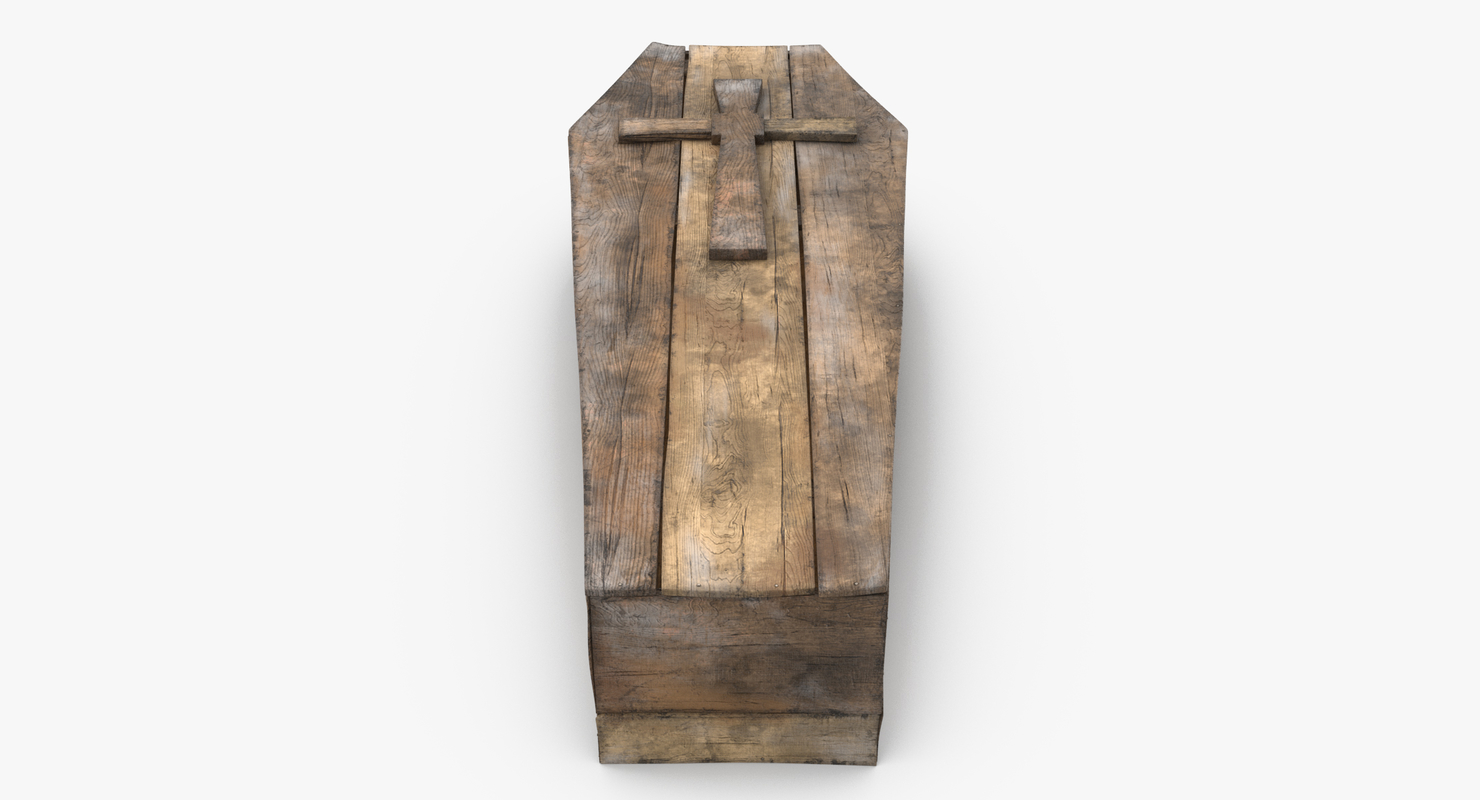 3d coffin 01 model