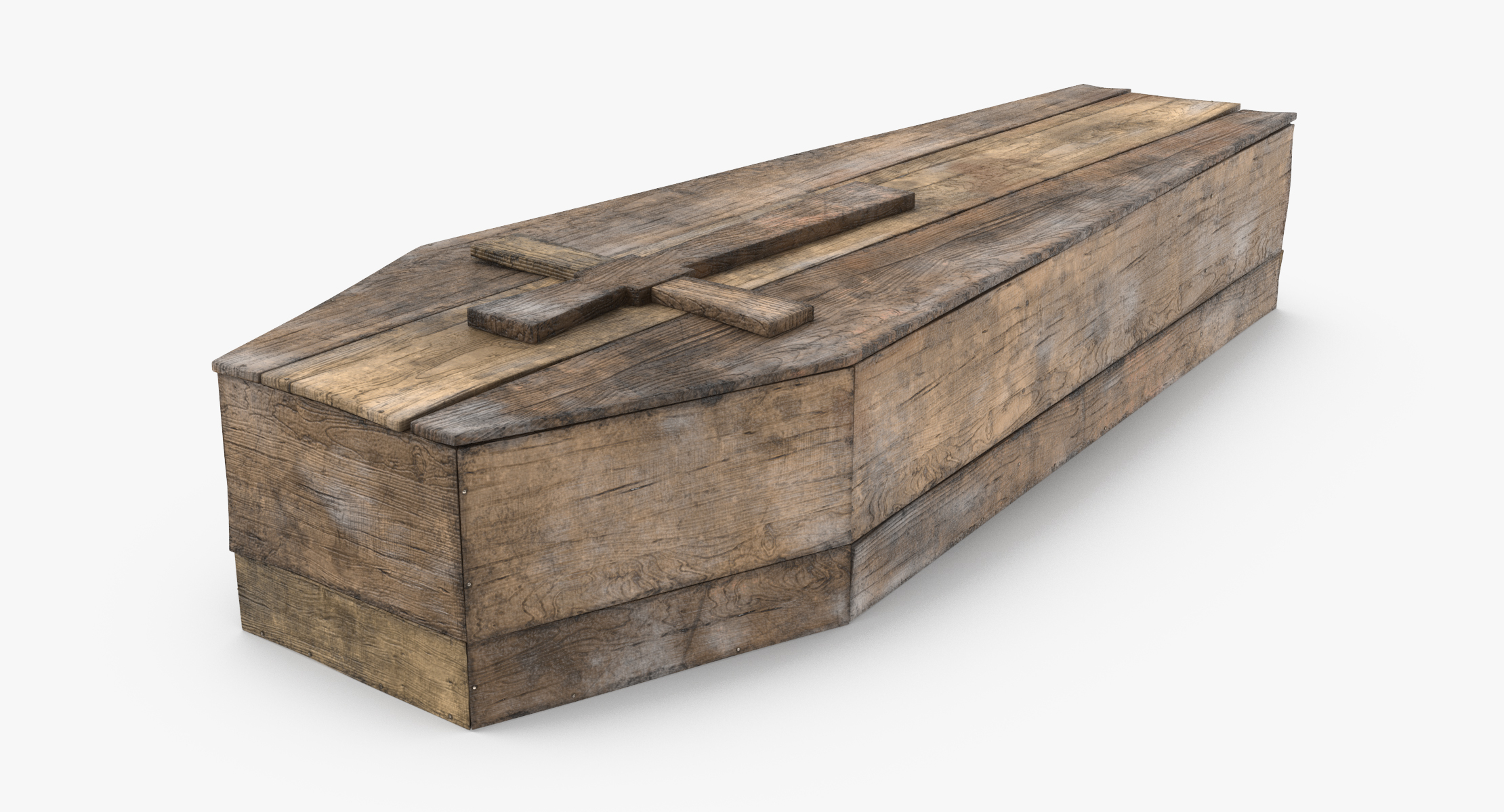 3d coffin 01 model