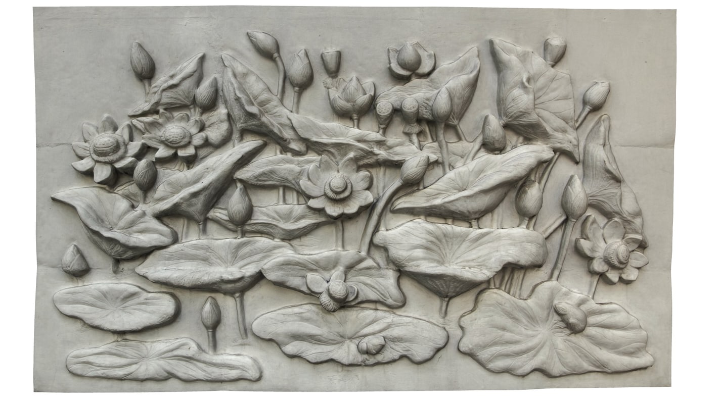 flowers bas-relief scan 3d obj
