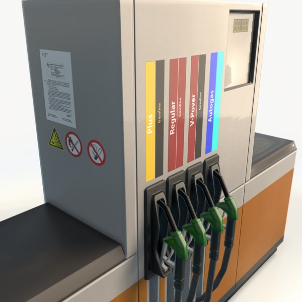 3d shell fuel dispenser