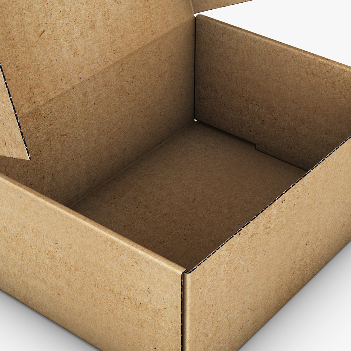packaging box 3d obj