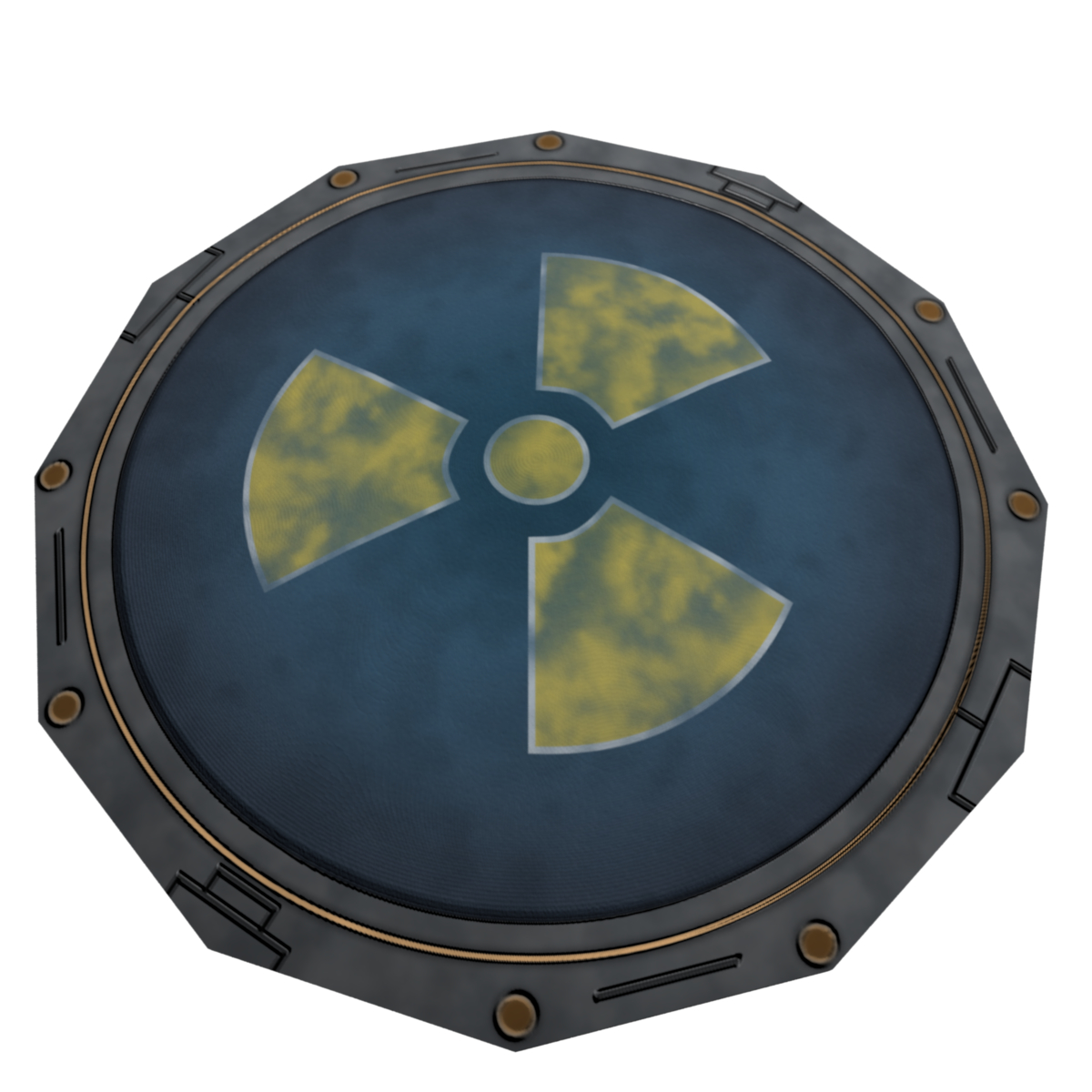 teleporter pad 3d obj