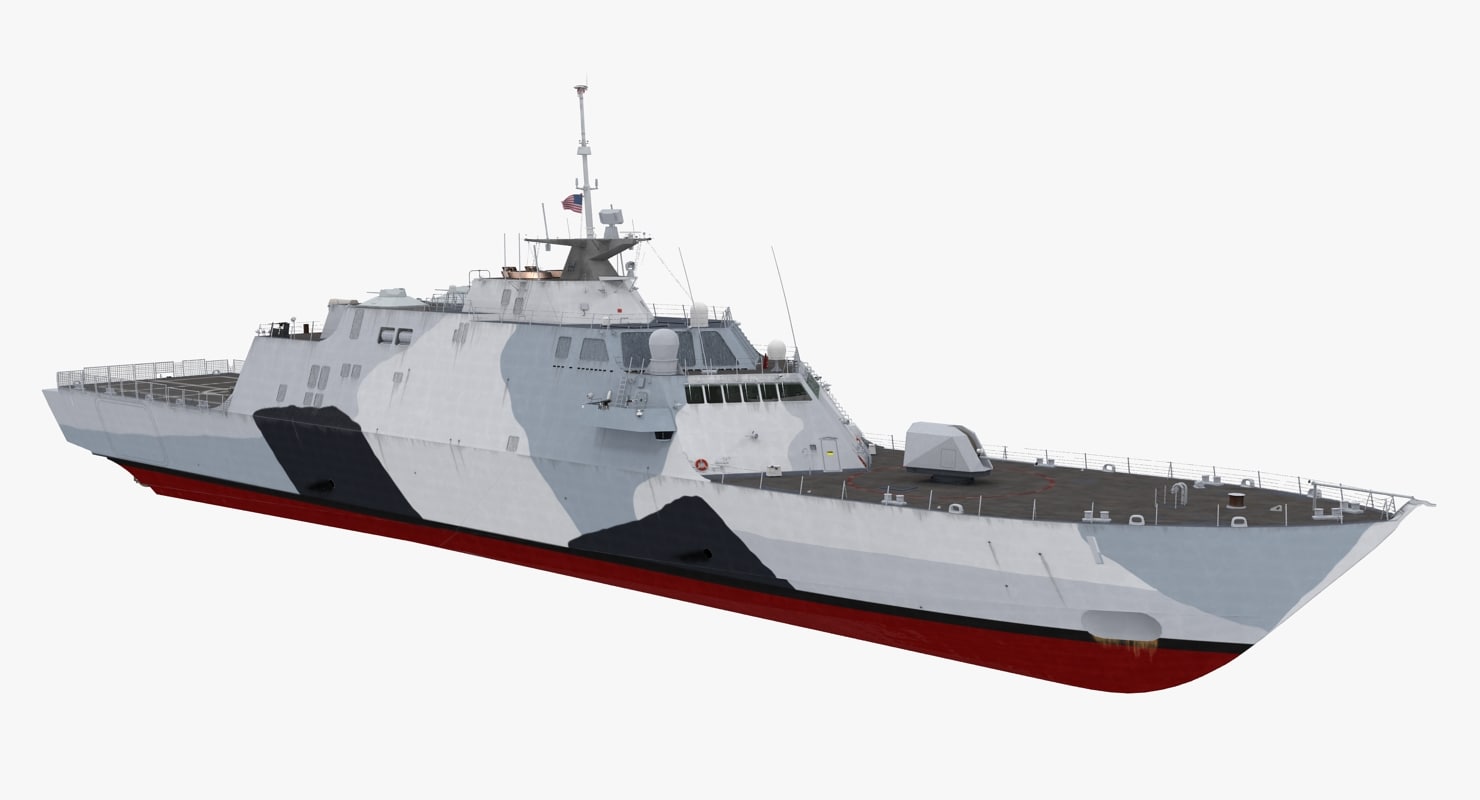 3d max lcs-1 uss freedom littoral combat