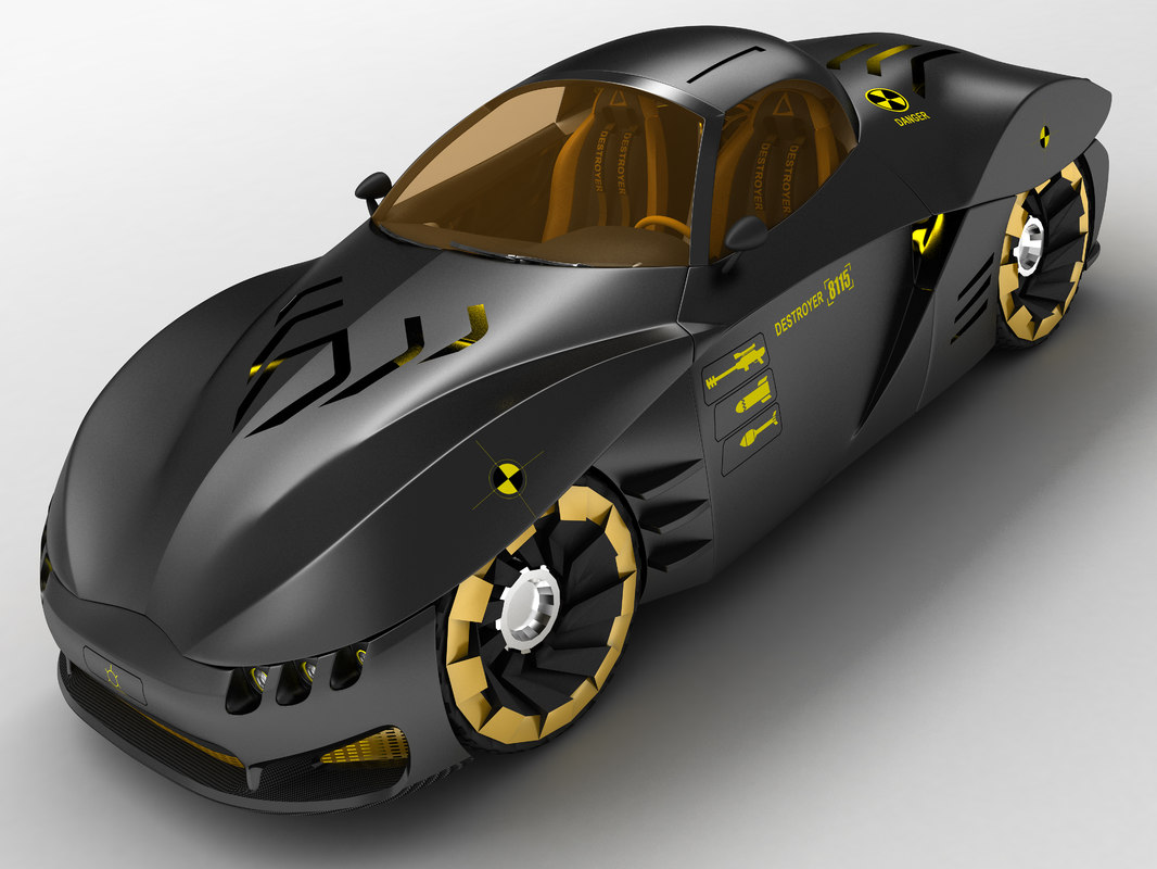 coupe concept 3d model