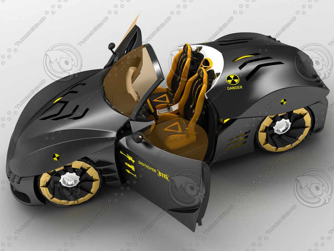 coupe concept 3d model