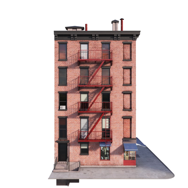 house chicago 3d model