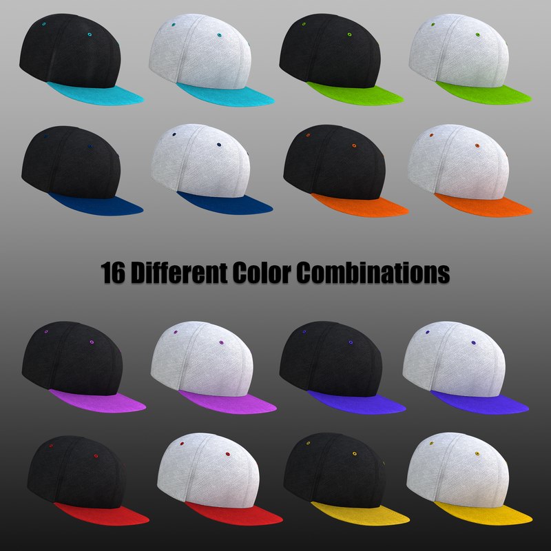 3d hats combos