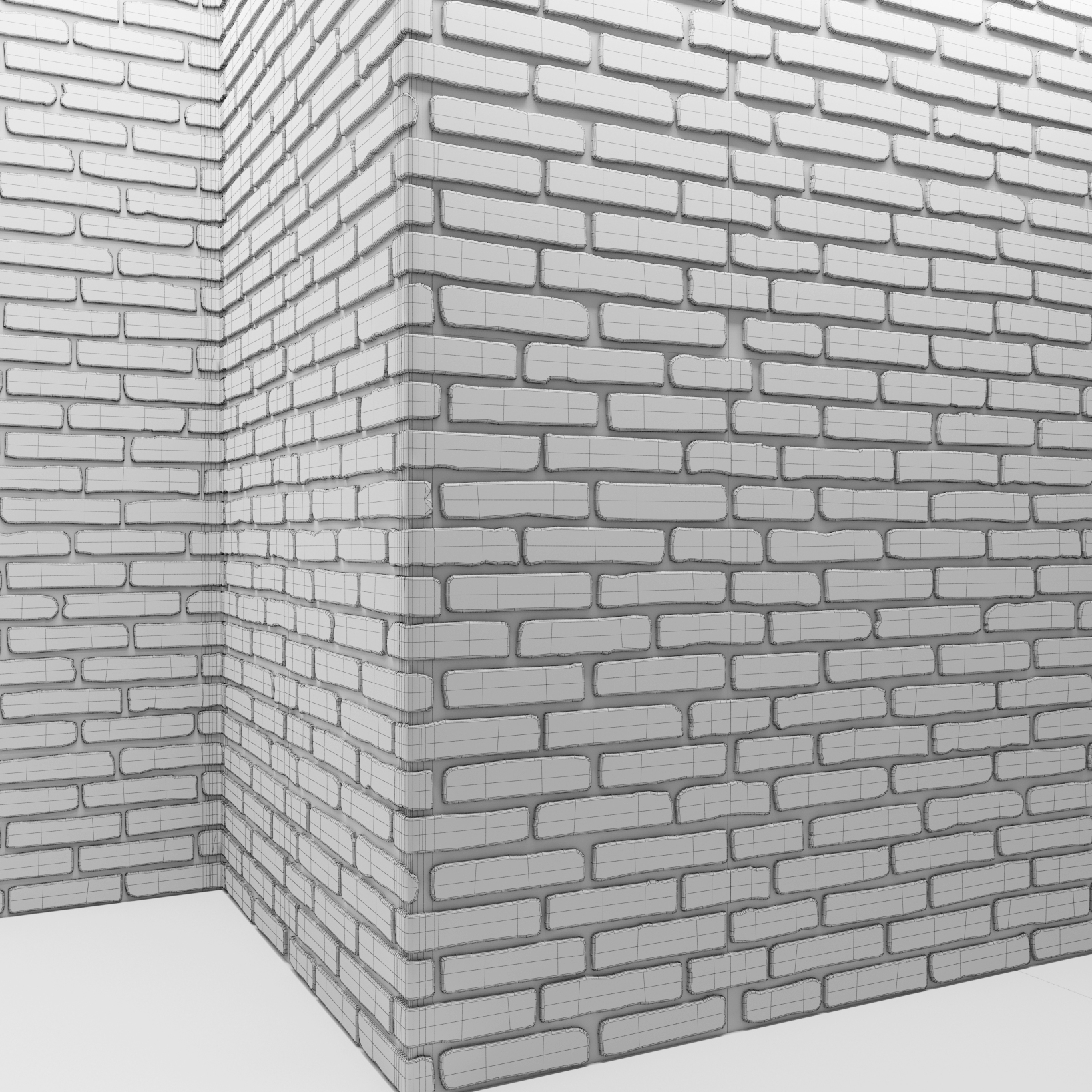 bricks loft 3d max