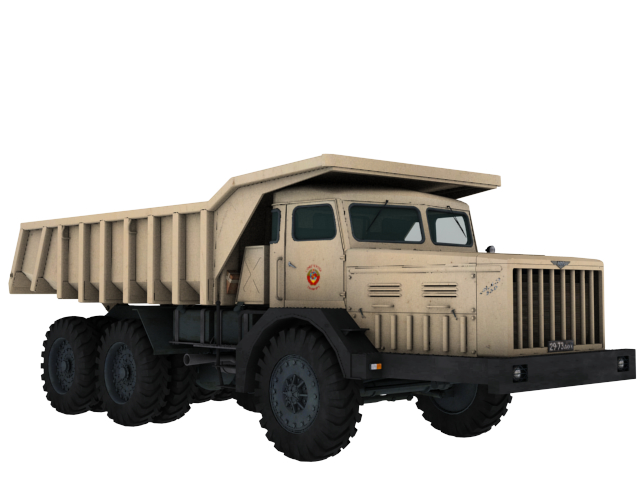 3d model of maz 530