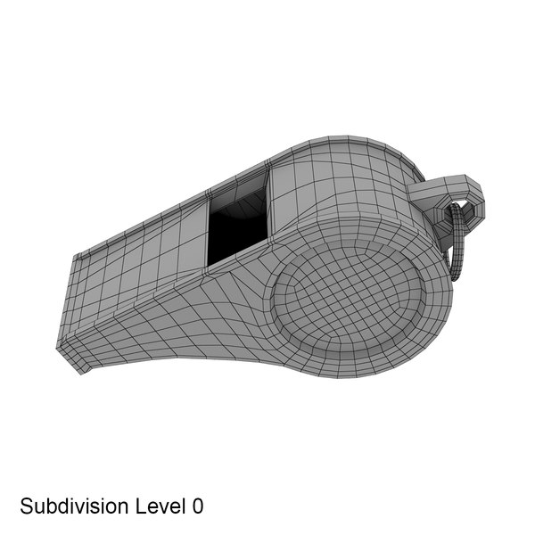 whistle 3d model