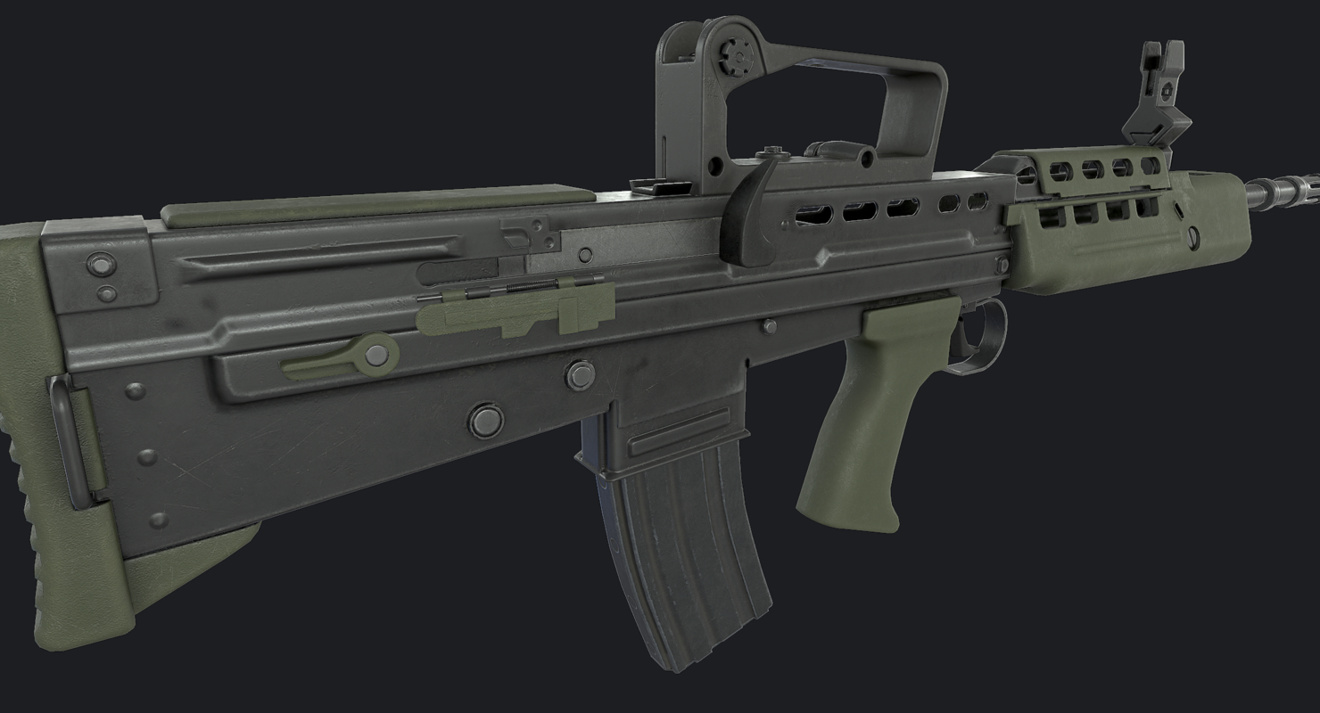 Rifle L85A2 Modelo 3D - TurboSquid 1090034