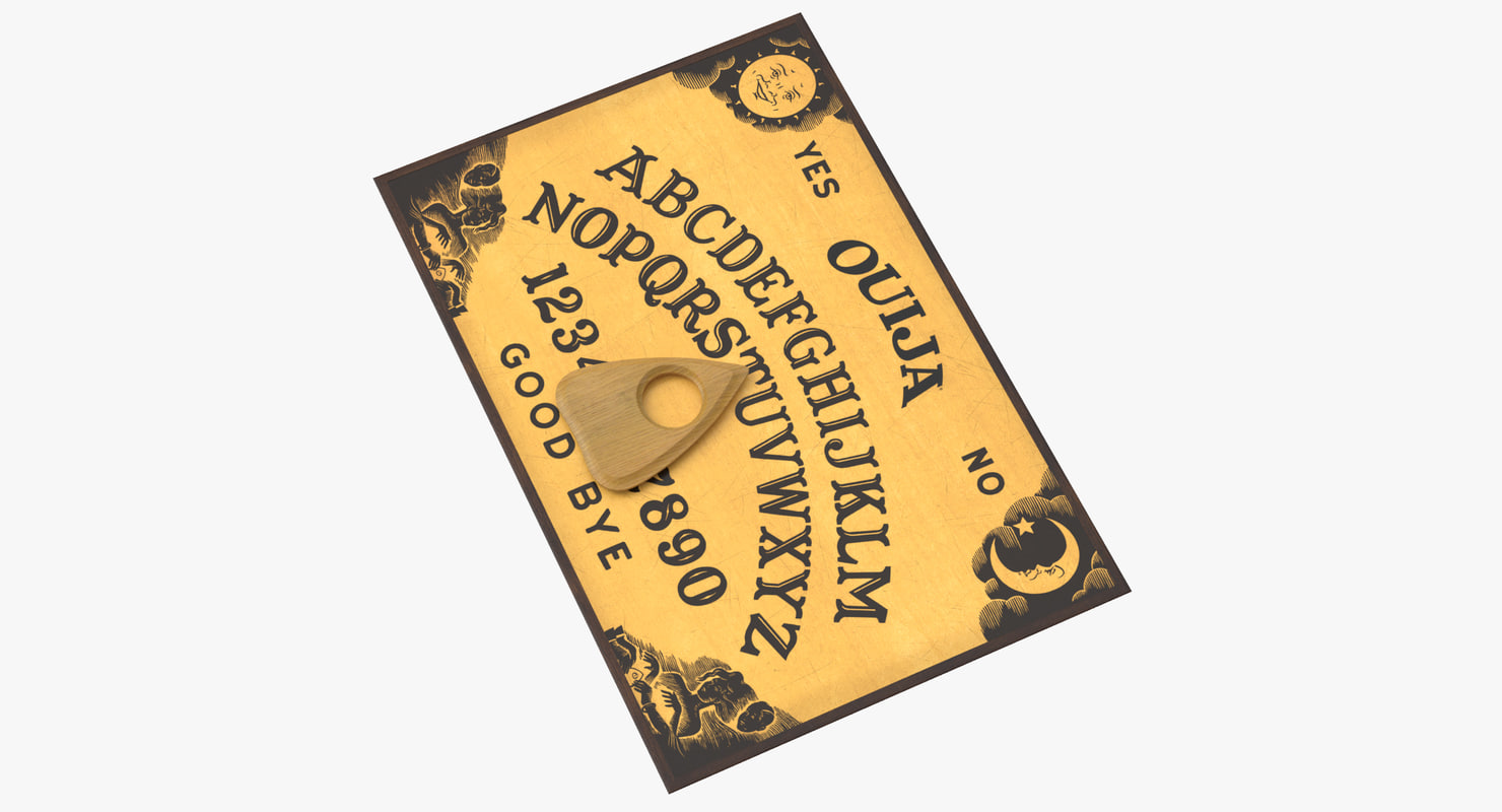 ouija board 3d model