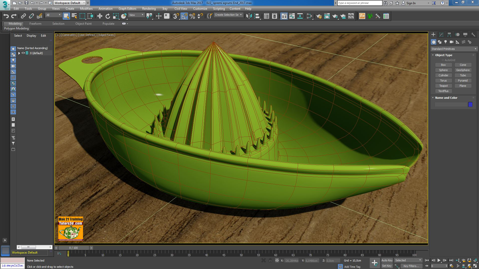 Training spline 3d italiano